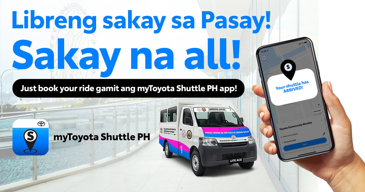 LIBRENG SAKAY SA PASAY! | Toyota Motor Philippines