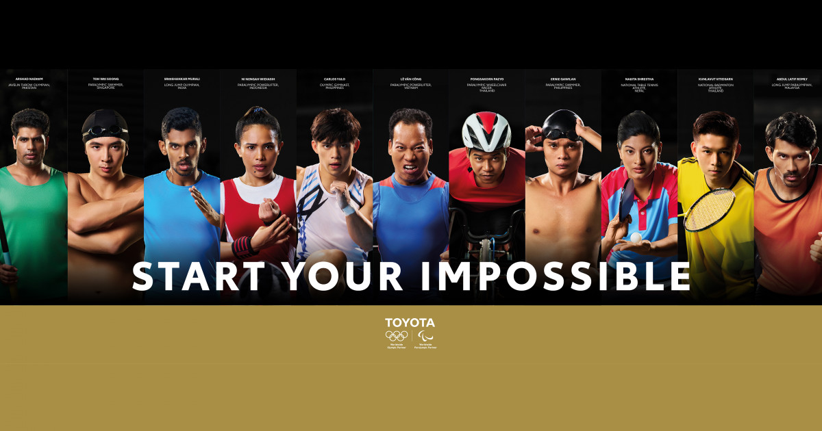 Global Team Toyota Athletes from Asia Set to Reach for Greater Height