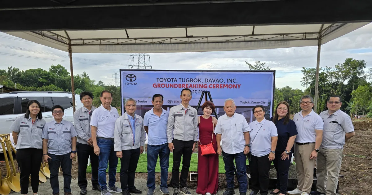 Toyota breaks ground for new dealership in Tugbok, Davao | Toyota Motor ...