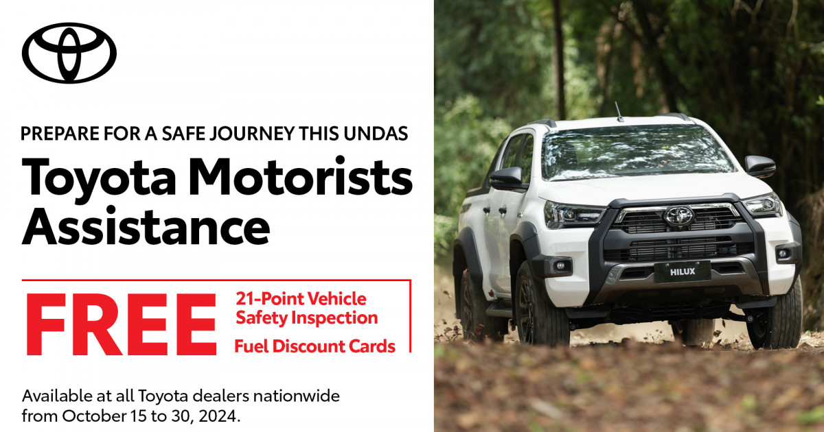TOYOTA MOTORIST ASSISTANCE CAMPAIGN (TMAC) PRE-UNDAS VEHICLE SAFETY IN