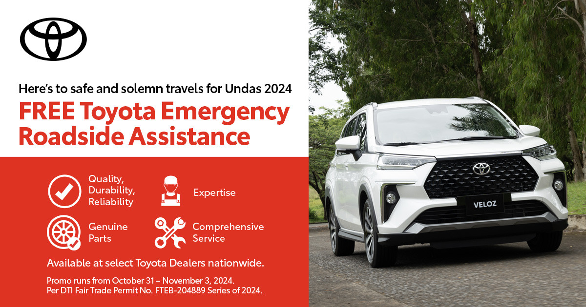 Toyota announces emergency roadside assistance for motorists traveling