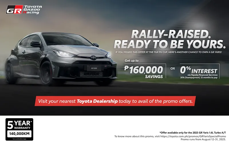 RALLY RAISED. READY TO BE YOURS. GR YARIS SPECIAL PROMO. | Toyota Motor ...