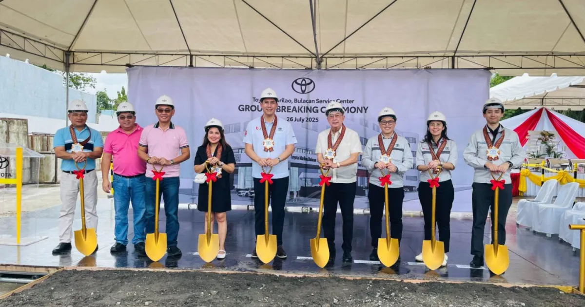 Toyota Motor Philippines Breaks Ground on New Toyota Marilao Service ...